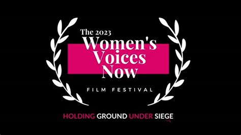 Video Thumbnail The Women S Voices Now Film Festival Holding Ground Under Siege Trailer