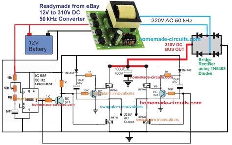 Egs002 12 Volt Inverter Circuit