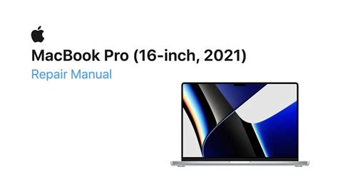 Macbook Pro Inch Repair Manual Pdf Download Repair Manuals Macbook Pro Apple Repair