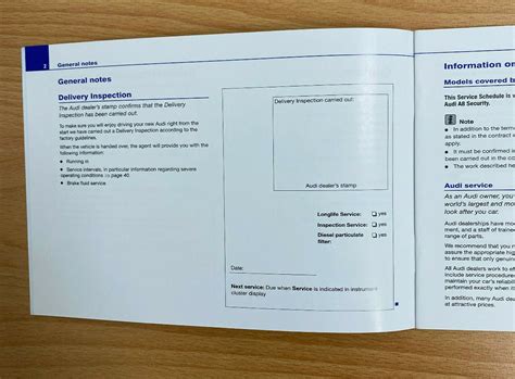 AUDI SERVICE BOOK A1 A2 A3 A4 A5 A6 A7 Q2 Q3 Q5 Q7 FOR ALL MODELS 100% ...