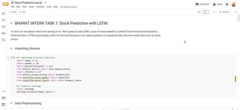Video My Stock Prediction Project With Tensorflow Charmaine Mawande