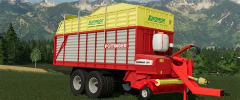 Ls22 Pöttinger Europrofi 5000 V 2000 Ladewagen Mod Für