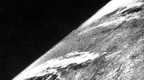 1st Photo Of Earth From Space 78 Years Ago