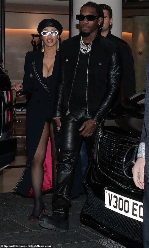 Cardi B Puts On A Very Busty Display As She Strolls In Paris With