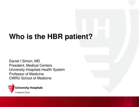 Who Is The High Bleeding Risk Patient