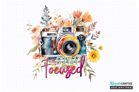 Stay Focused Sublimation Design Graphic By Regulrcrative · Creative Fabrica