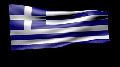 Ελληνικη Σημαια Greek Flag Animation Maxon 4d Youtube