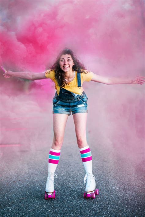 Roller Skates Fashion Retro Roller Skates Roller Derby Smoke Bomb