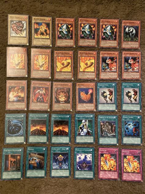 Card List Yu Gi Oh Pyro Fox