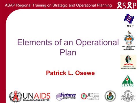 PDF Elements Of An Operational Plan World Banksiteresources