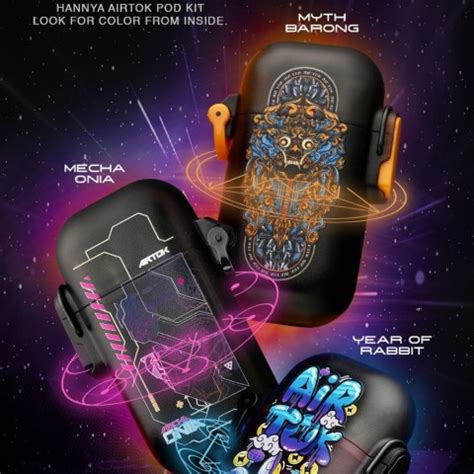 VAPEOI Authentic Hannya Airtok Pod Kit 650mAh Special Edition
