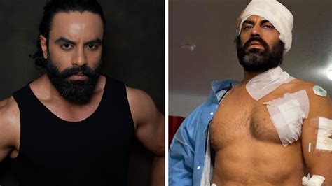 Punjabi Actor Aman Dhaliwal Attacked By Hatchet Wielding Man Caught On