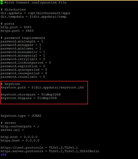 Replacing Ssl Certificates In Mirth Ec 2 Linux System Zcon