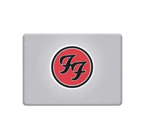 Foo Fighters Full Color Decal Laptop Decals Stickers Custom Sticker Shop