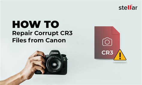 How To Repair Corrupt CR3 Files From Canon Stellar