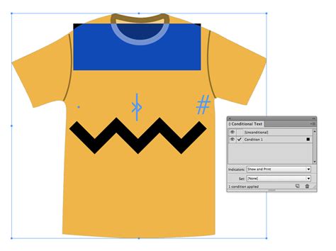 Making A Charlie Brown Shirt With Conditional Text Creativepro Network