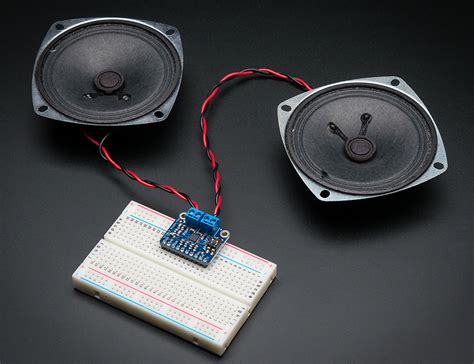 Usage Examples Adafruit TPA W Stereo Audio Amplifier Adafruit Learning System