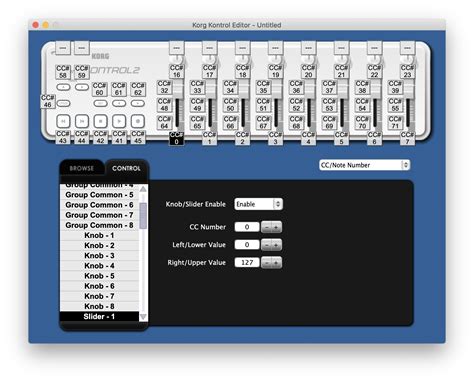 Korg Control