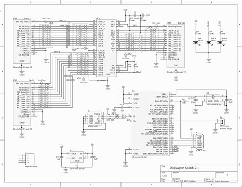 Ts3dv642 Displayport Mux Biasing For Kvm Configuration 2 Dp Connectors In 1dp Out Switches