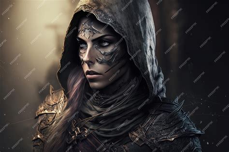 Premium Photo Assassin Silent And Deadly Executioner Ai Generated