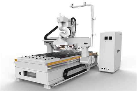 Nesting CNC Router With Linear Tool Changer