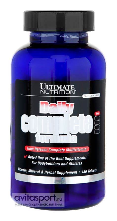 Daily Complete Formula от Ultimate Nutrition купить в Москве с ...