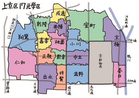 京都市上京区役所：上京区内の学区紹介
