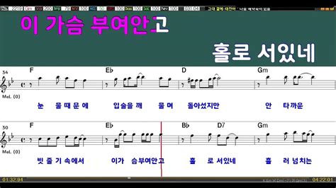 그대곁에 태진아 여자키 Youtube