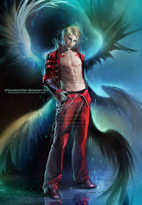 The Angels Sanctuary Fallen Angel Red Devil Sakimichan