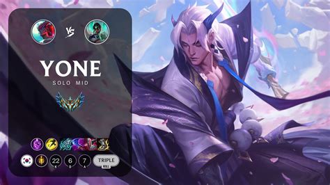 Yone Mid Vs Karma Kr Challenger Patch 143 Youtube
