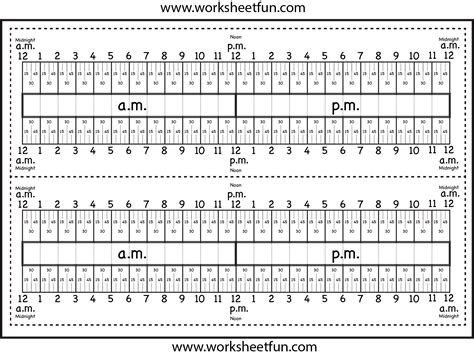 Level 3 Elapsed Time Ruler Two Worksheets Time Worksheets