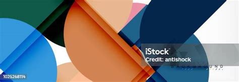 현대 기하학 추상 배경원입니다 비즈니스 또는 기술 프레 젠 테이 션 디자인 서식 파일 팜플렛 이나 전단지 무늬나 기하학적 웹 배너 0명에 대한 스톡 벡터 아트 및 기타