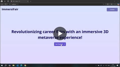 Softwareengineering Virtualcareerfair Threejs Webrtc Innovation Vijay Narayan Reddy