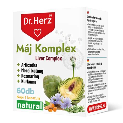 DR Herz Máj Komplex db kapszula Vitaminnagykereskedés