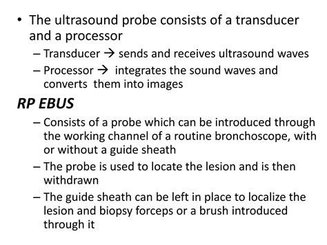 Endobronchial Ultrasound Ebus By Dr Adityapptx