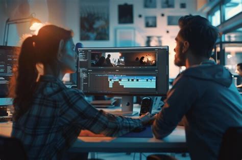 Marketing Team Analyzing Trends Premium Ai Generated Image