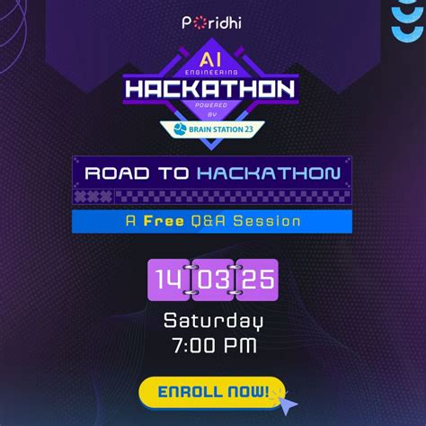 Ai Engineering Hackathon এর প্রশ্ন আগের থেকেই বলে দেয়া হবে