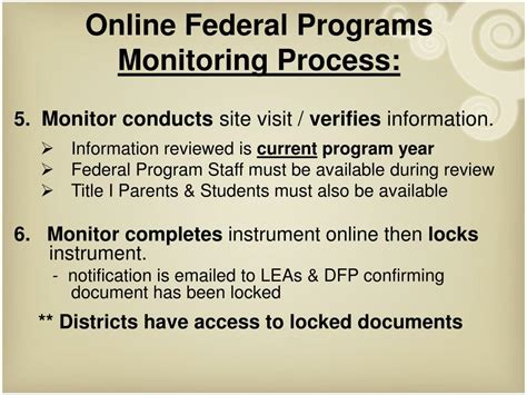 Ppt Lea Federal Program Monitoring Review Powerpoint Presentation Free Download Id 3420033