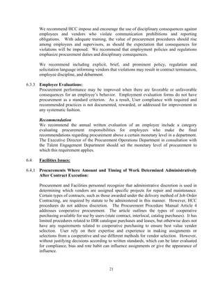 HCC Procurement Examination Report PDF