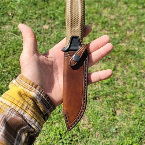 Leather Sheath For Cold Steel Recon Tanto Handmade Recon Tanto Sheath