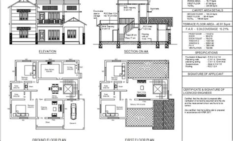 Do Architectural Permit Drawings Floor Plan Elevations And Code Compliance By Garcia Servin