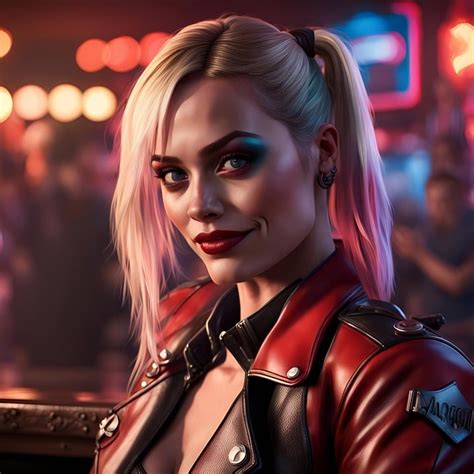 Download Ai Generated Harley Quinn Super Villain Royalty Free Stock