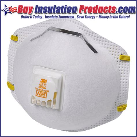 3m 8511 N95 Respirators Dust Masks With Exhalation Valve