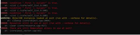 How Do I Know If I Have Leak In Godot 35 Without Console Archive