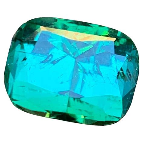 Rare Green Emerald Cut Natural Tourmaline Loose Gemstone 535 Carat