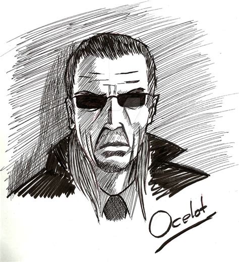 Ocelot Fanart By Yuehana On Deviantart