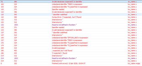 Erro Ao Compilar No Mikroc Microcontroladores Clube Do Hardware