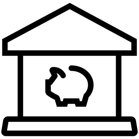 은행 은행업무 금융 비즈니스 및 금융 아이콘