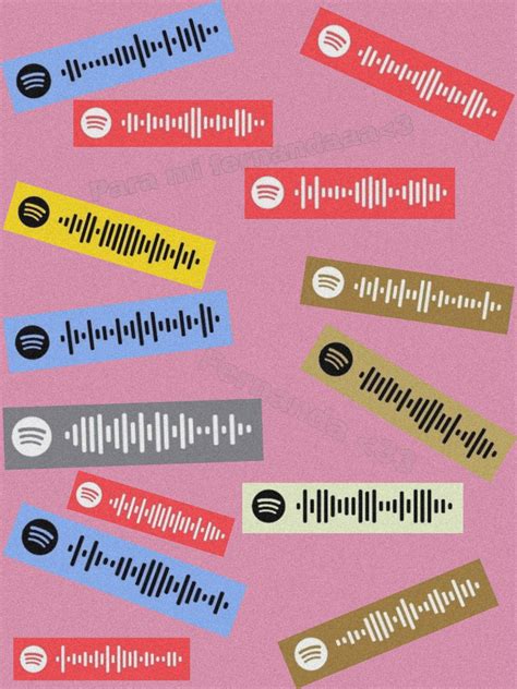 Spotify Codes Póster De Música Larregui Notas De Amor