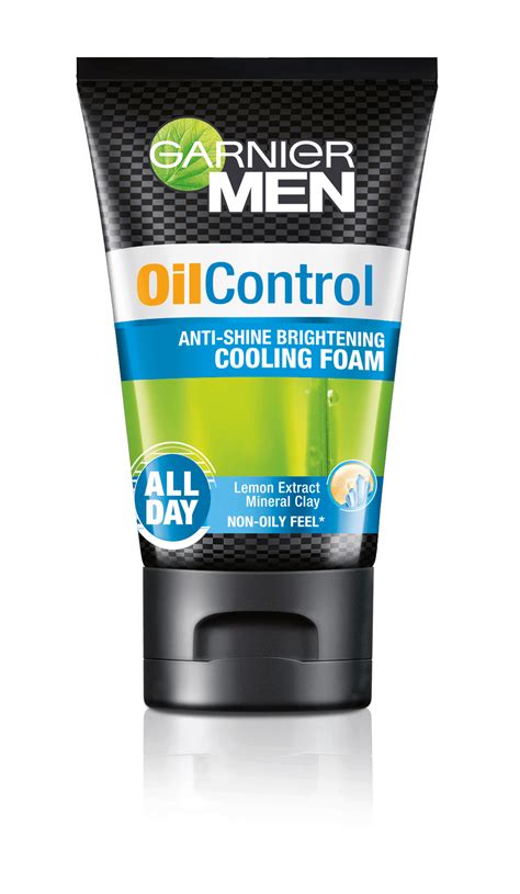 โฟมล้างหน้าสูตรเย็น ผิวหน้าไม่มัน สำหรับผู้ชาย Garnier